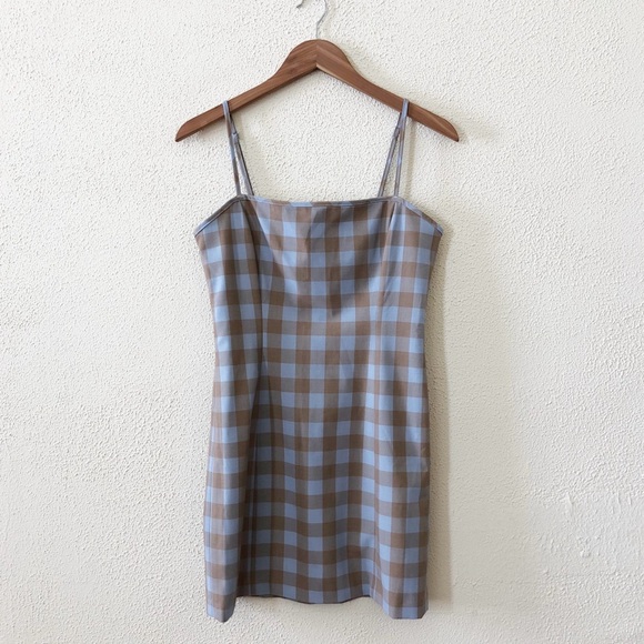 Aritzia | Dresses | Aritzia Sunday Best Plaid Mini Dress 6 | Poshmark